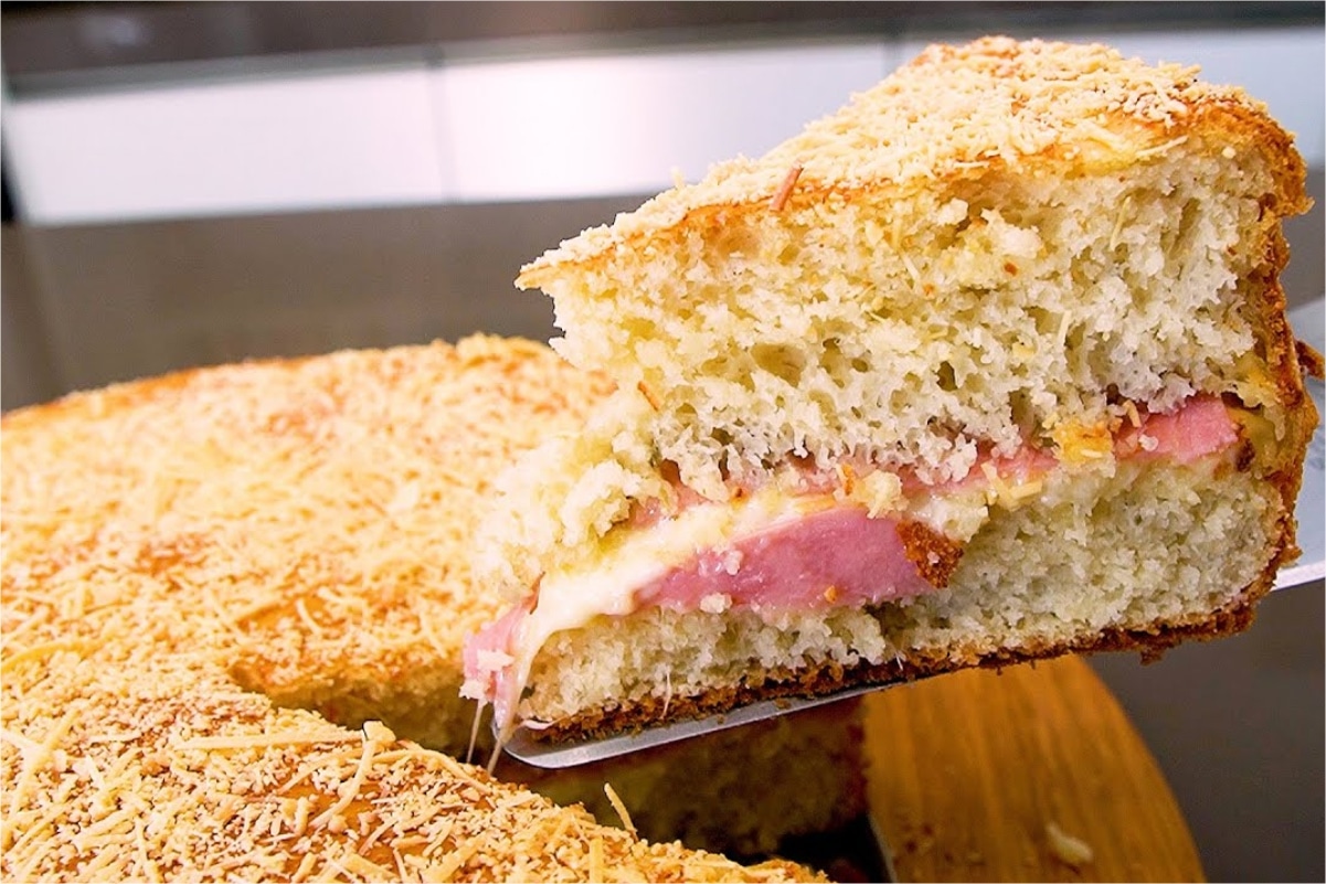 O Pão Recheado Mais Fácil de Fazer e Delicioso - Mundinho das Receitas